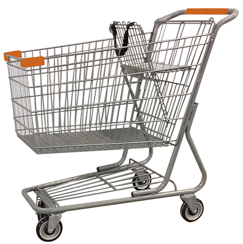 AMW-85 Metal Wire Shopping Cart 12,000 cu. in. – Americana Companies